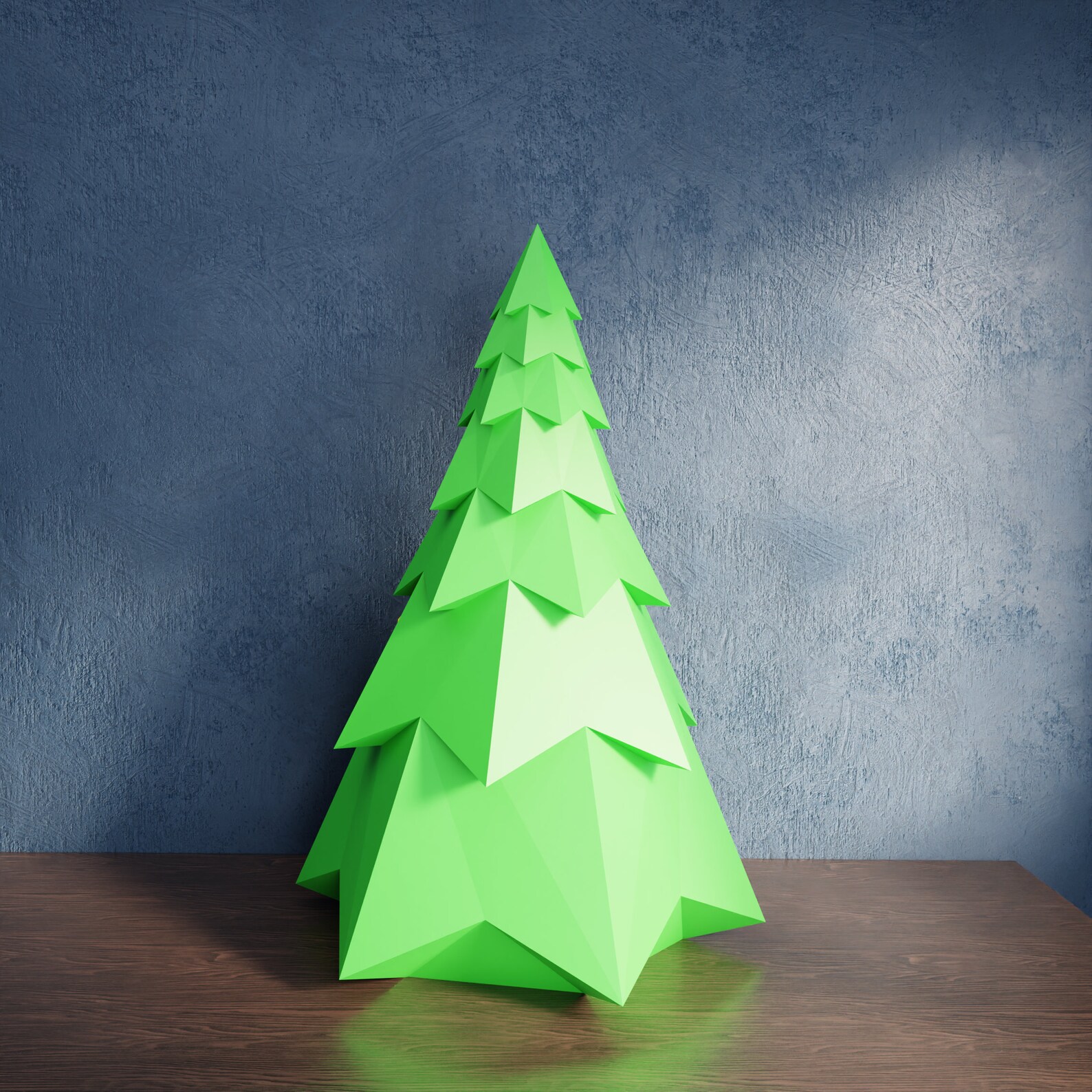 Papercraft Christmas Tree Christmas Treehandmadechristmas - Etsy