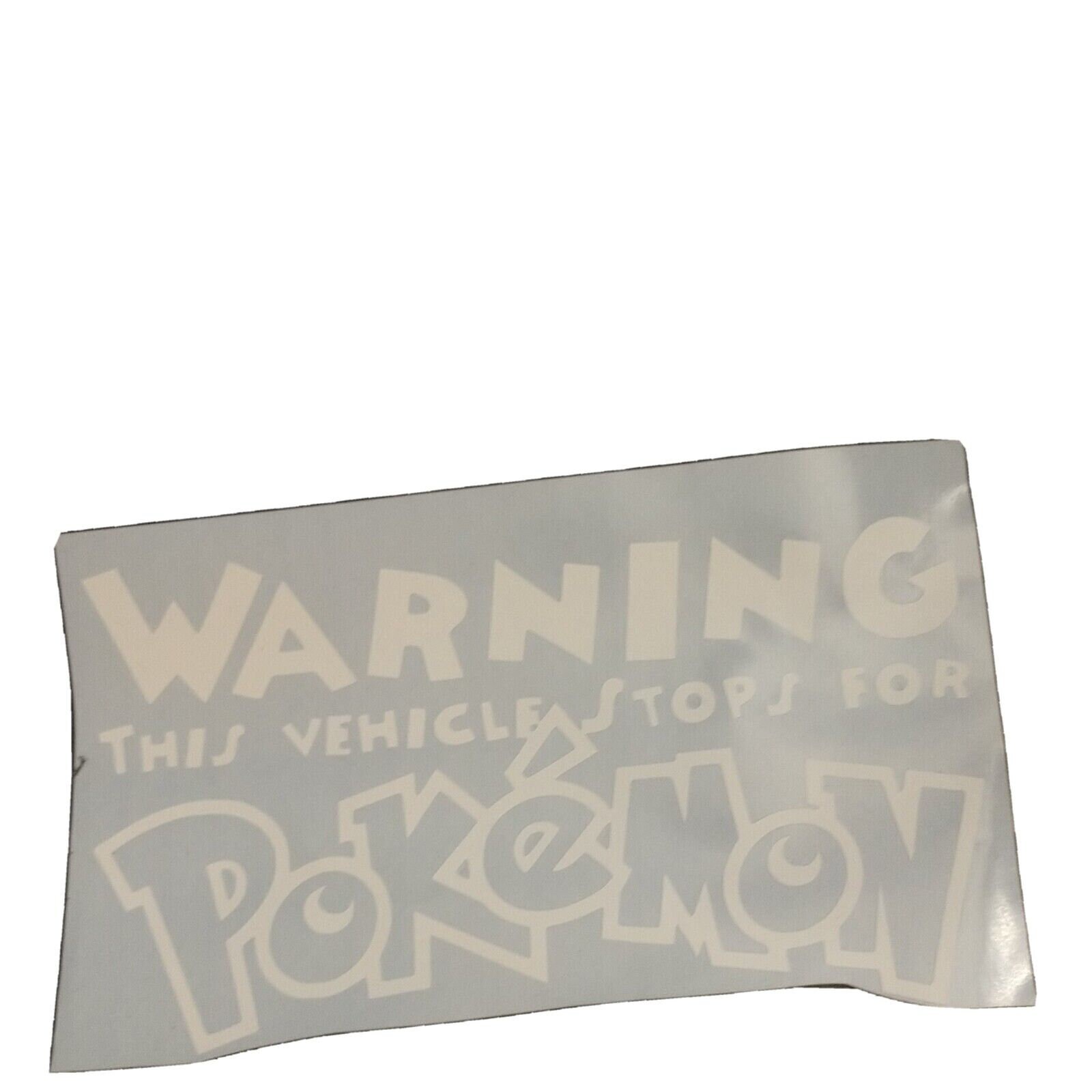 Custom Decal POKEMON Vinyl Decal Sticker Laptop Mirror Car - Etsy