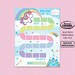 Unicorn Reward Chart, Daily Chore Chart, Printable Unicorn Behavior ...