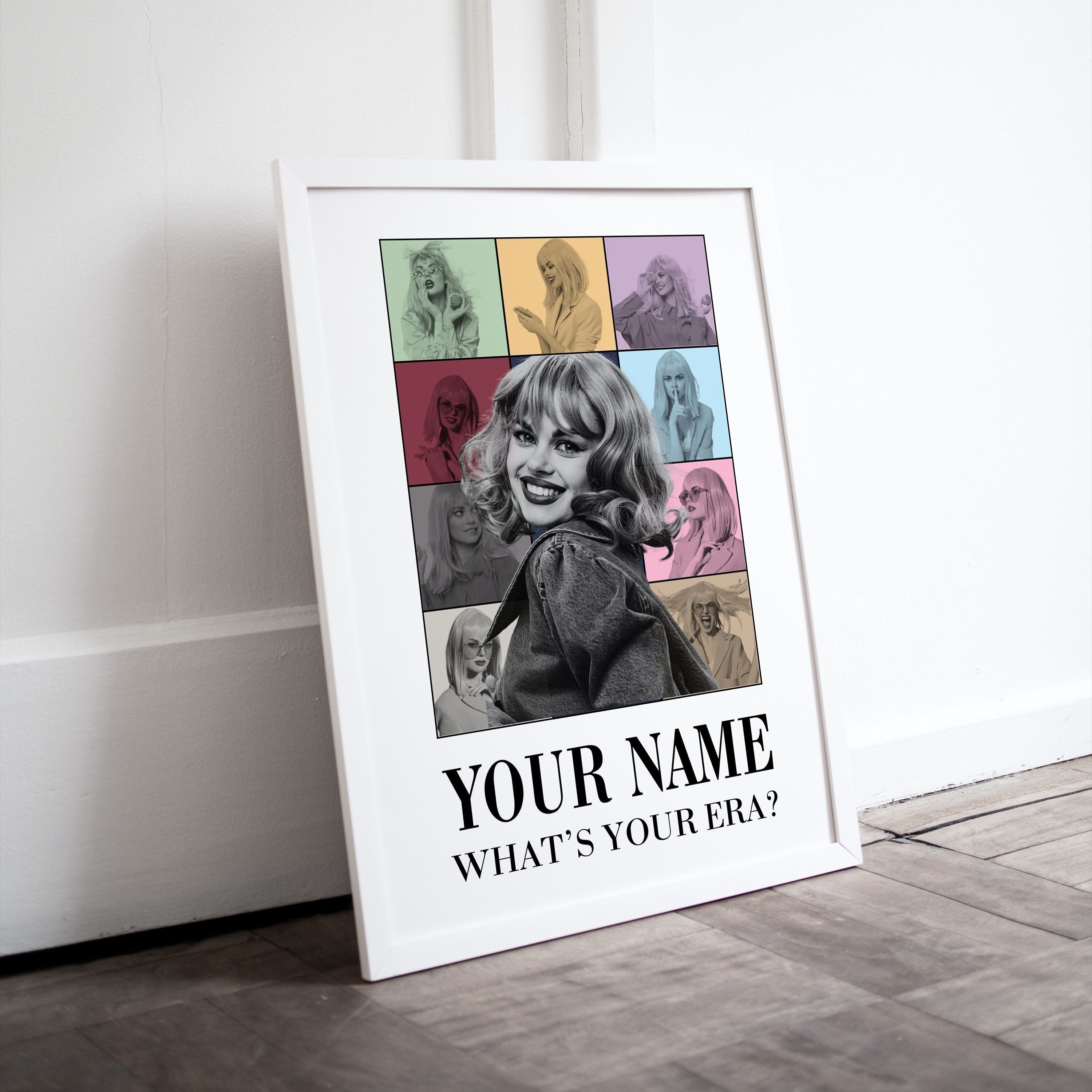 Custom Eras Tour Poster Canva Template Easy Eras Tour Canva Template ...