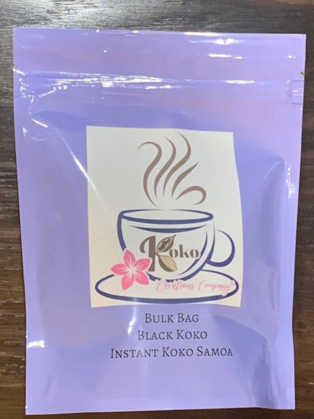 Bulk Bag - Black Instant Koko Samoa - Etsy