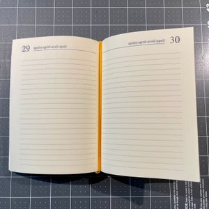 Medium Text Block | Text Block | Diary | Blank | Lined | Bookbinding ...