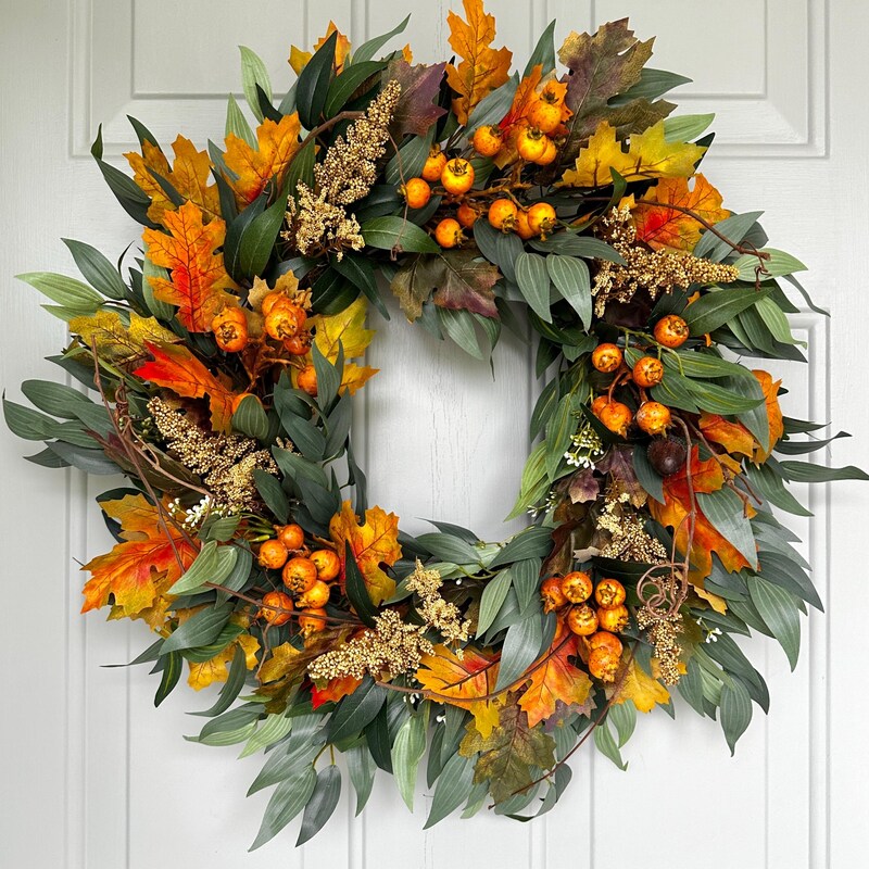 Fall Wreath - Etsy