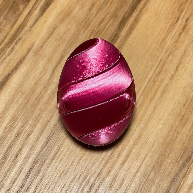 Fidget Egg Fidget Sphere 3D Print Trisection Toy Twist - Etsy