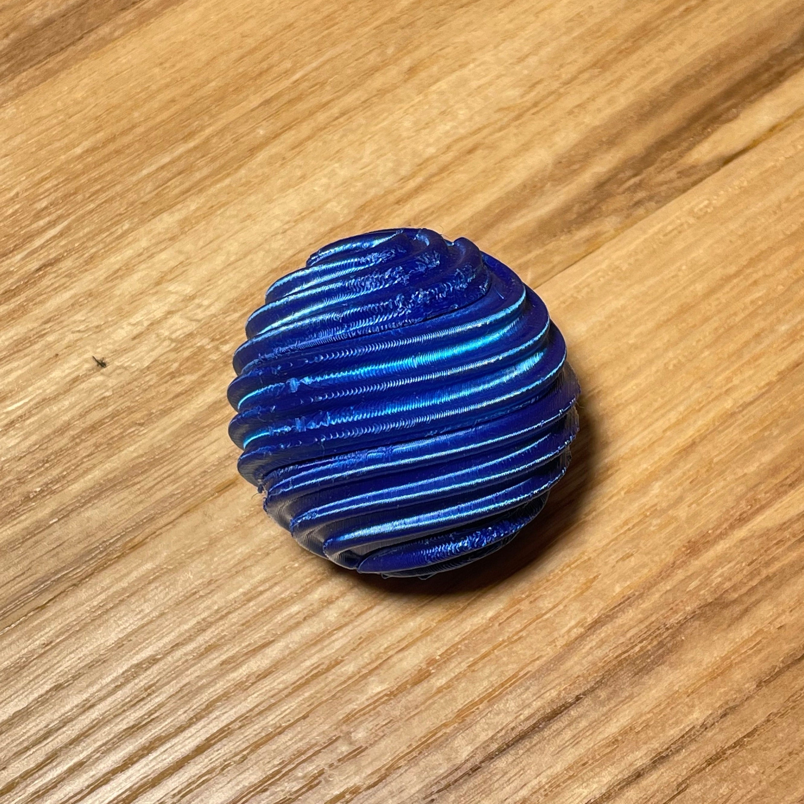 Fidget Swirl 2 - Fidget Sphere - 3D Print Trisection Toy - Twist Puzzle ...