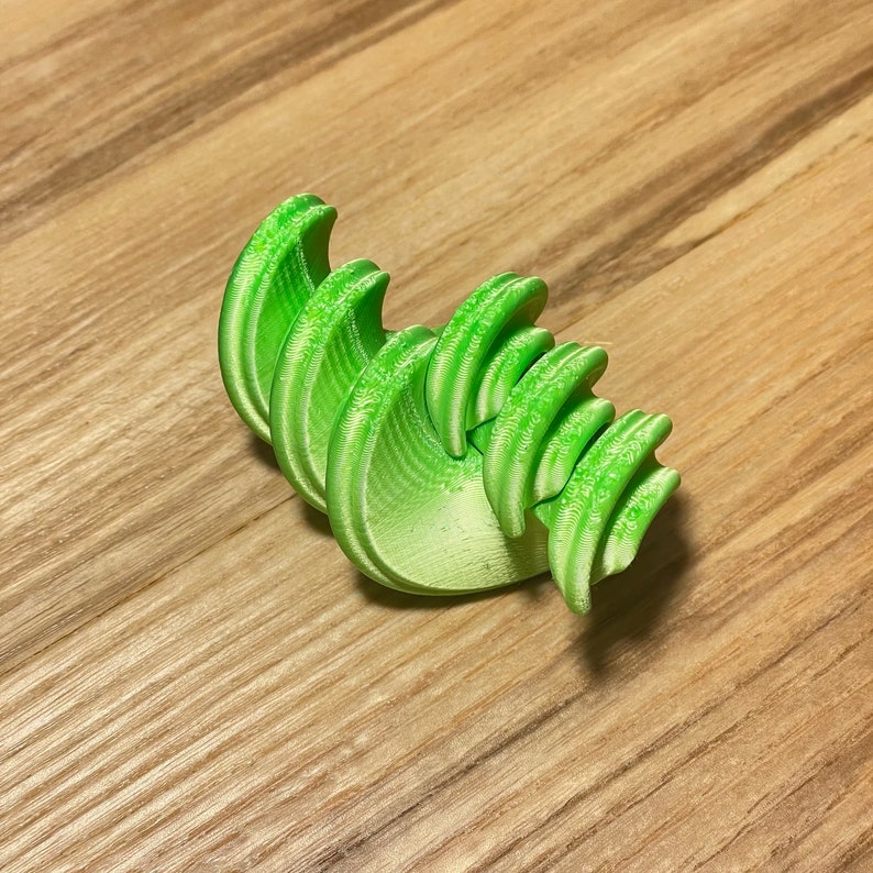 Fidget Swirl Fidget Sphere 3D Print Trisection Toy Twist Puzzle Desktop ...