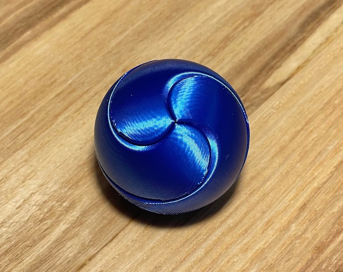 Fidget Sphere 3D Print Trisection Toy Twist Puzzle Desktop Gift - Etsy