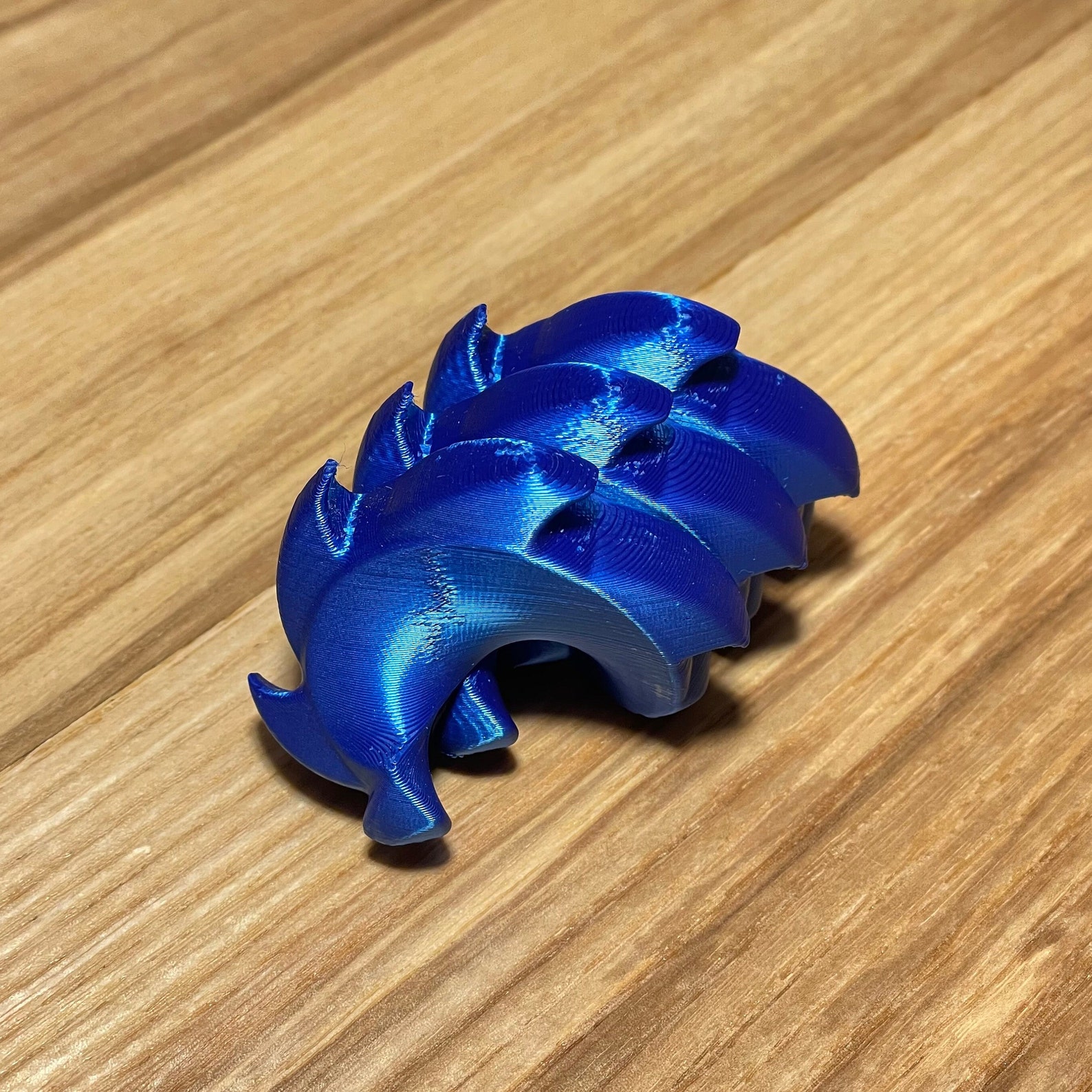 Fidget Hedgehog - Fidget Sphere - 3D Print Trisection Toy - Twist ...