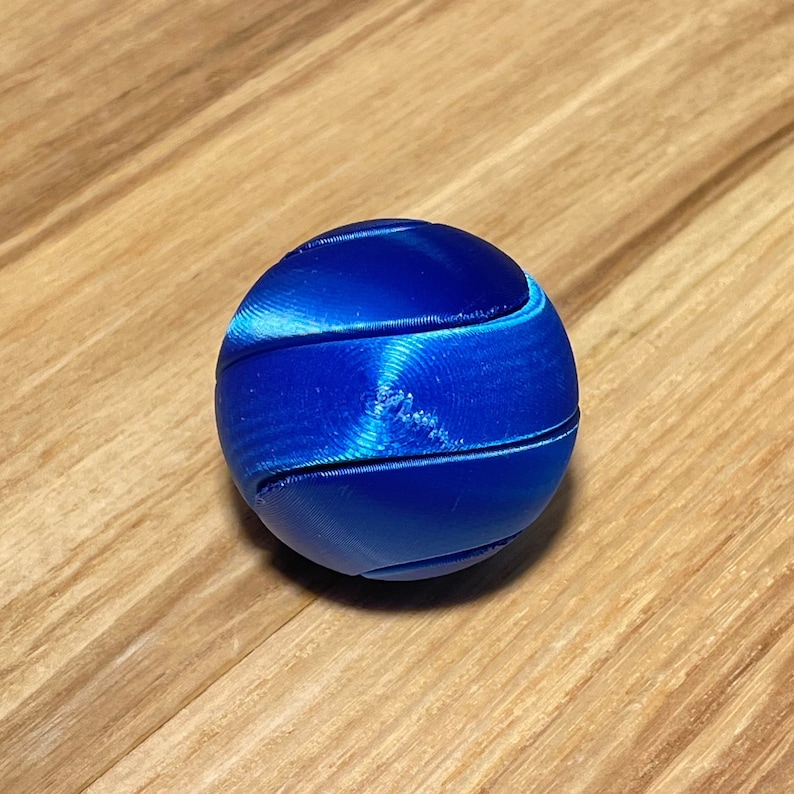 Fidget Sphere - 3D Print Trisection Toy - Twist Puzzle - Desktop Gift ...