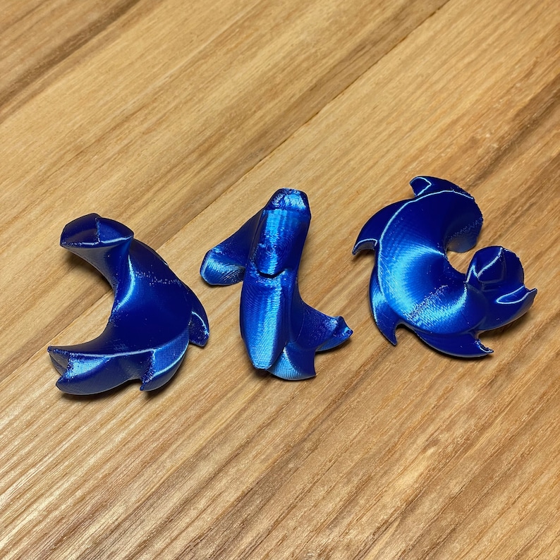 Fidget Hedgehog - Fidget Sphere - 3D Print Trisection Toy - Twist ...