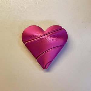 Fidget Heart - 3D Print Dissection Toy - Twist Puzzle - Desktop Gift - Etsy