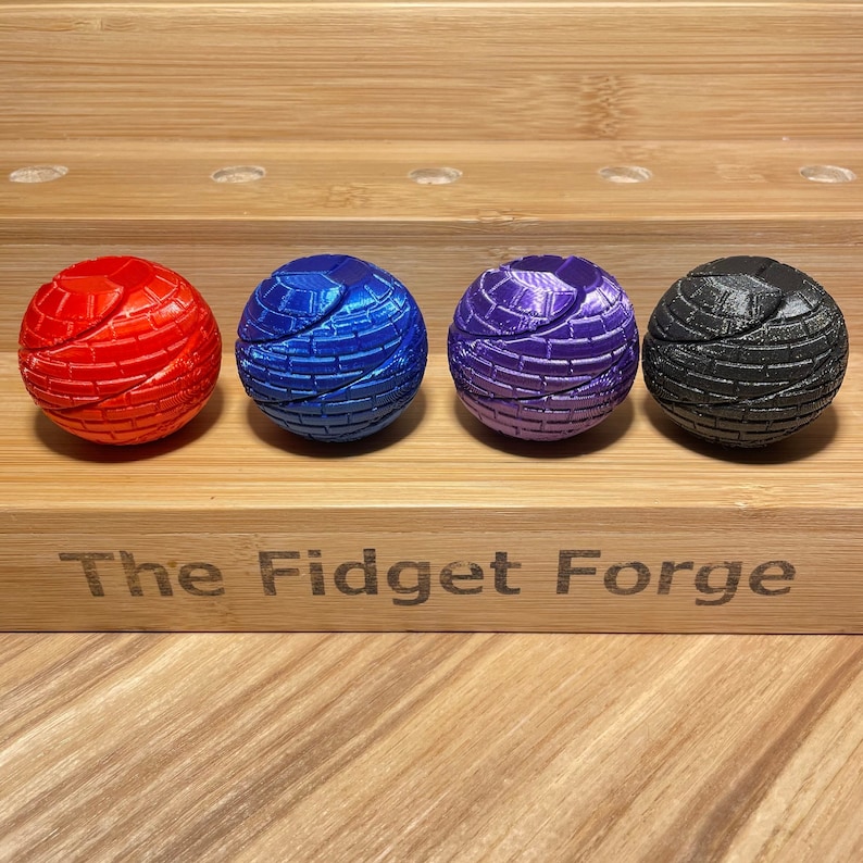 Fidget Brick Ball - Fidget Sphere - 3D Print Trisection Toy - Twist Puzzle - Desktop Gift - Etsy