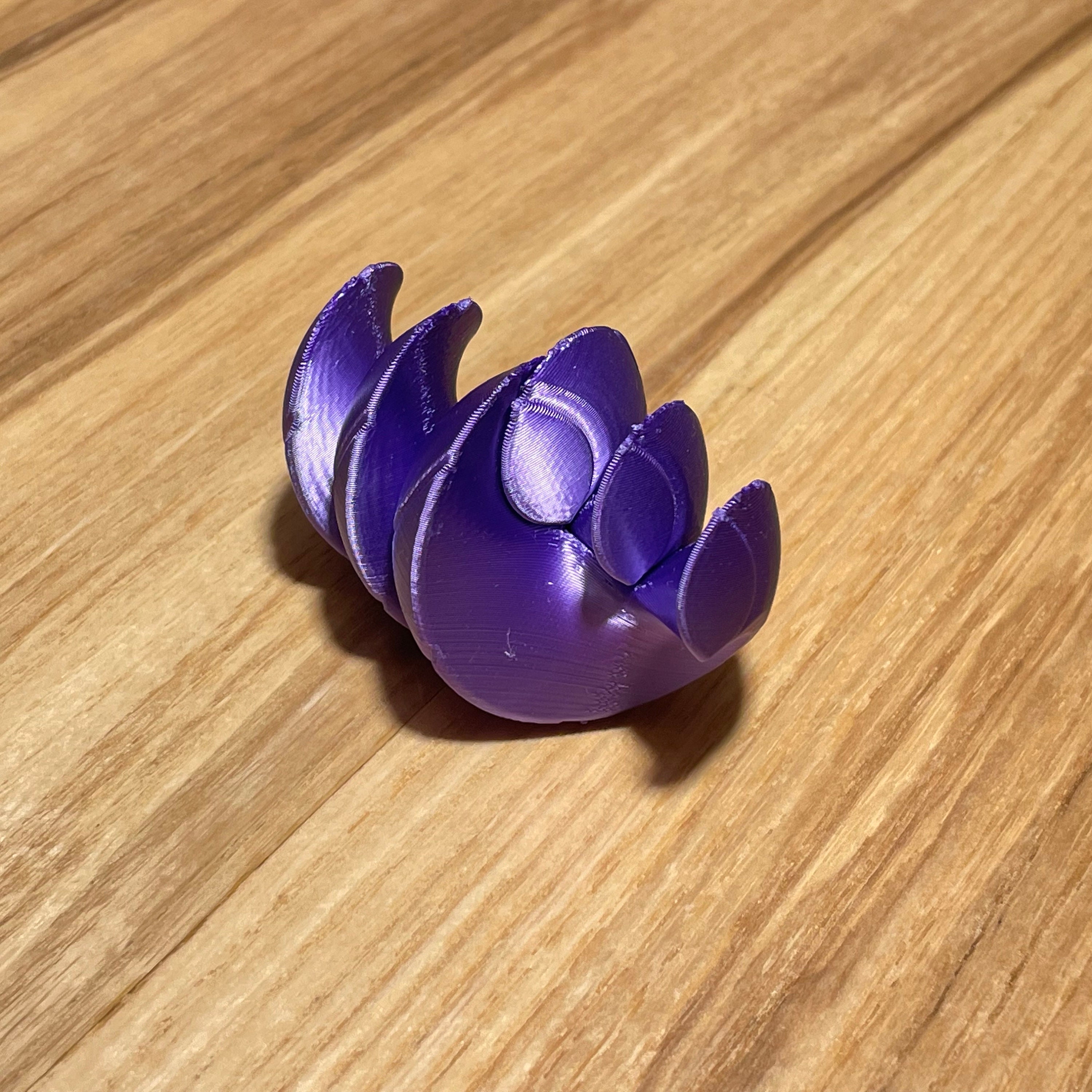 Fidget Sphere - Spiral Cut - 3D Print Trisection Toy - Twist Puzzle ...