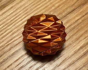 Fidget Sphere 3D Print Trisection Toy Twist Puzzle Desktop Gift - Etsy
