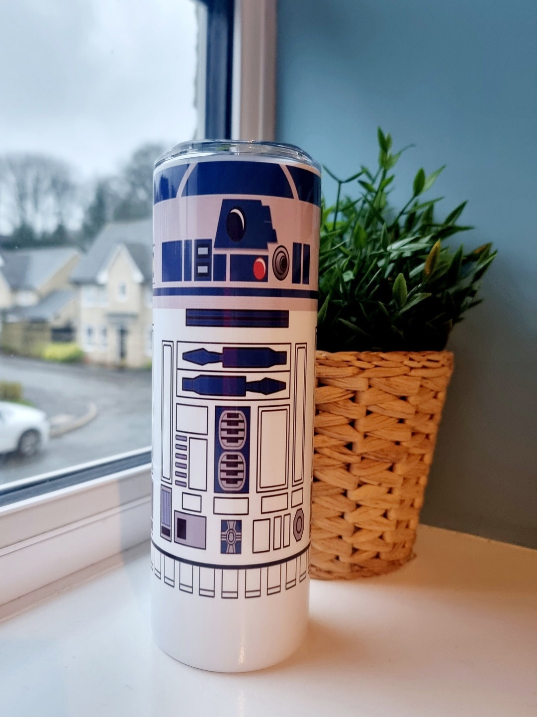 R2D2 Metal 20oz Star Wars Tumbler | Hot and Cold Drinks | Travel Cup ...