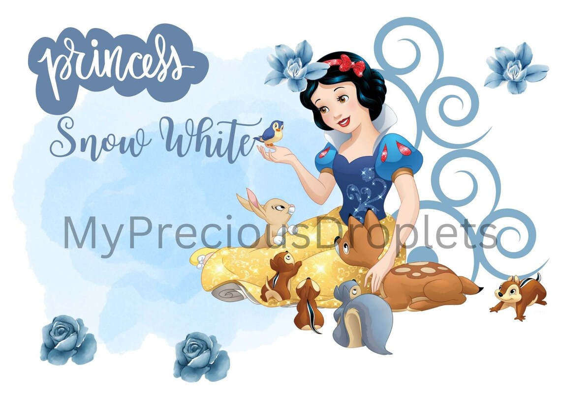 Princess Snow White PNG Clipart Instant Digital Download for - Etsy