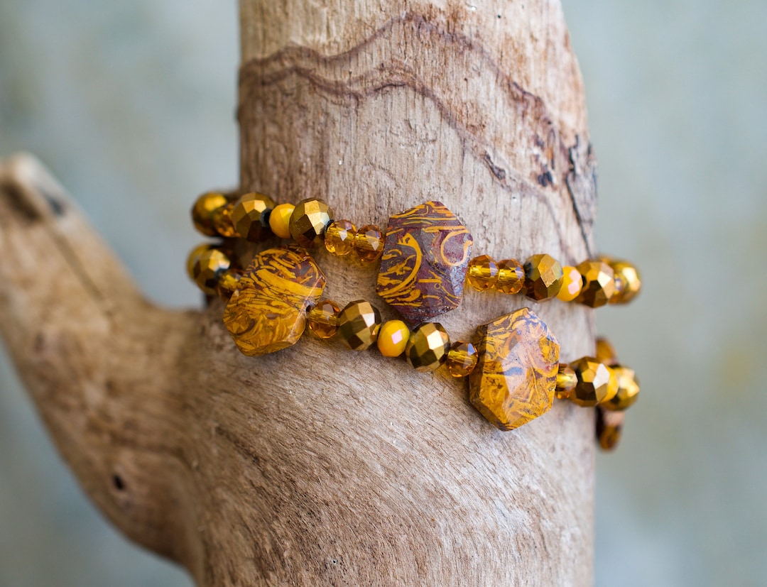 Miriam Jasper (calligraphy Stone), Bright Future Bracelets. Healing ...