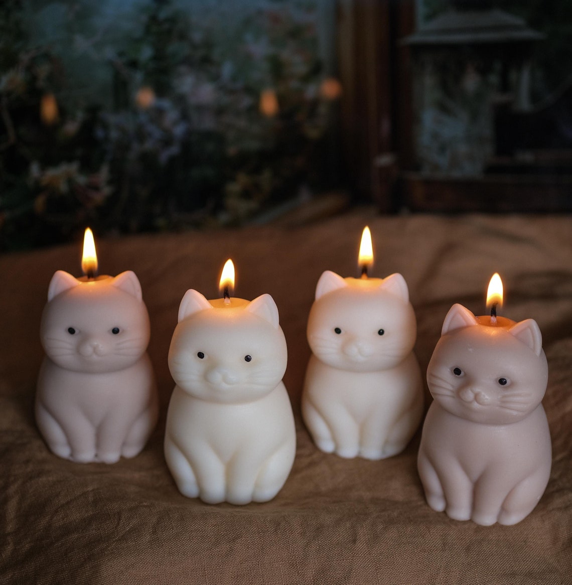 Handmade Soy Wax Cat Candle: Kitten Lover Gift - Etsy