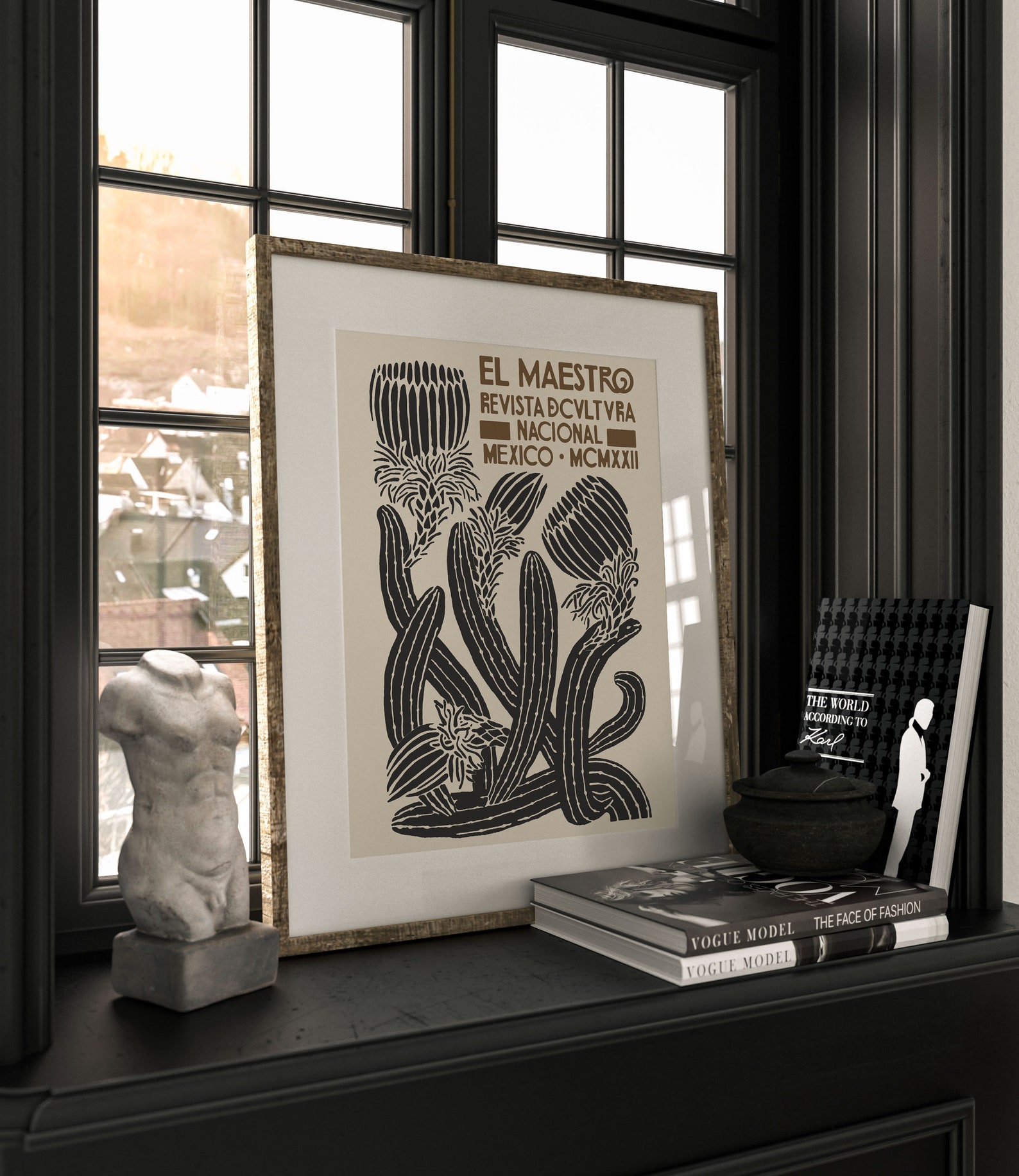 Iconic El Maestro Mexico Print Mexican Exhibition Poster - Etsy