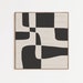 Canvas Print Square Texture Imitating Geometric Shapes - Etsy