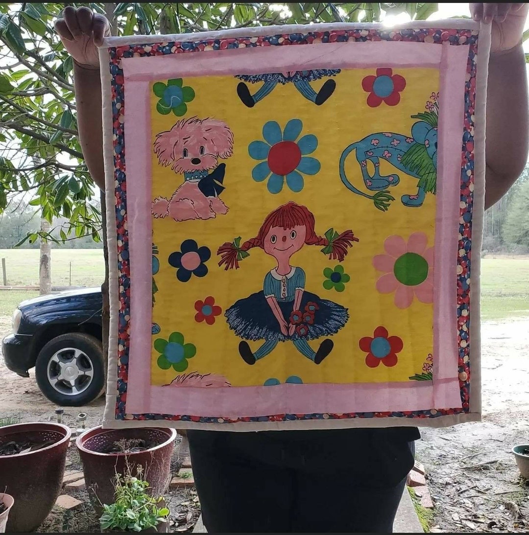 Wall Hanger, Handsewn Quilt, Cotton Quilt, Quilted Tapestry, Gee's Bend ...