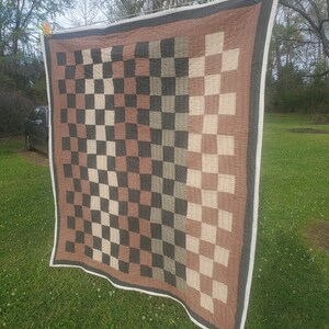 Checkered Quilt-gees Bend Quilts - Etsy