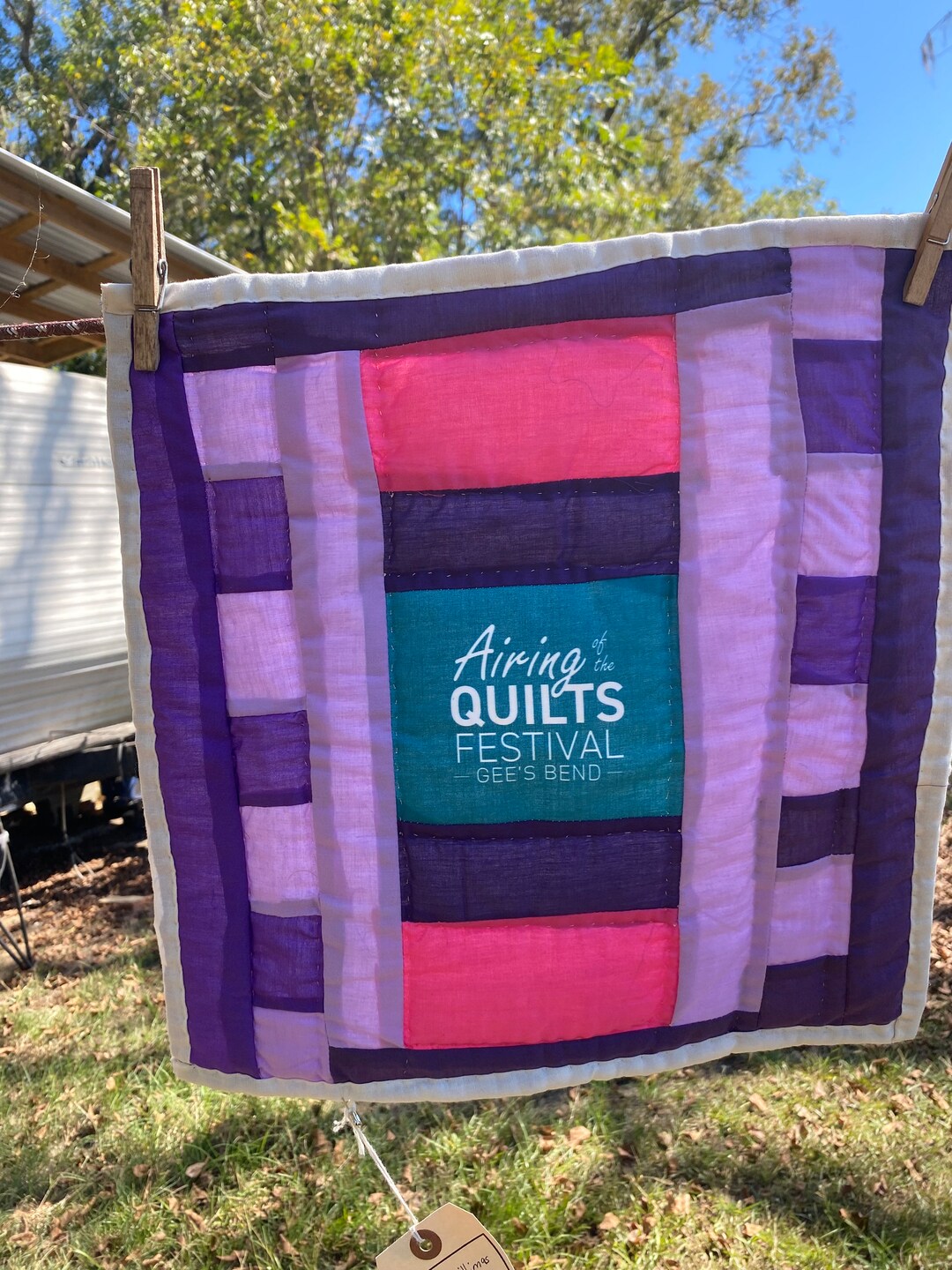 Handsewn Quilt, Cotton Quilt, Quilted Tapestry, Gee's Bend Quilt - Etsy