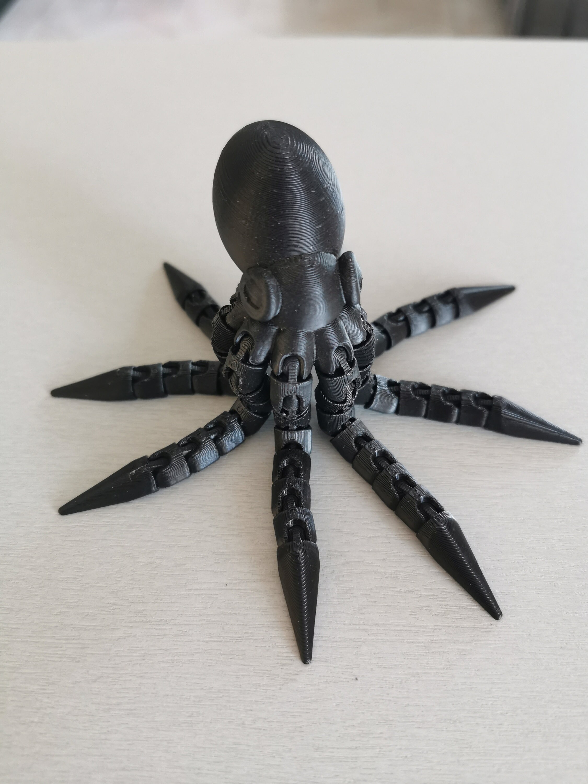 3D Articulated Octopus Marine Decoration in PLA Unique Gift for Sea ...