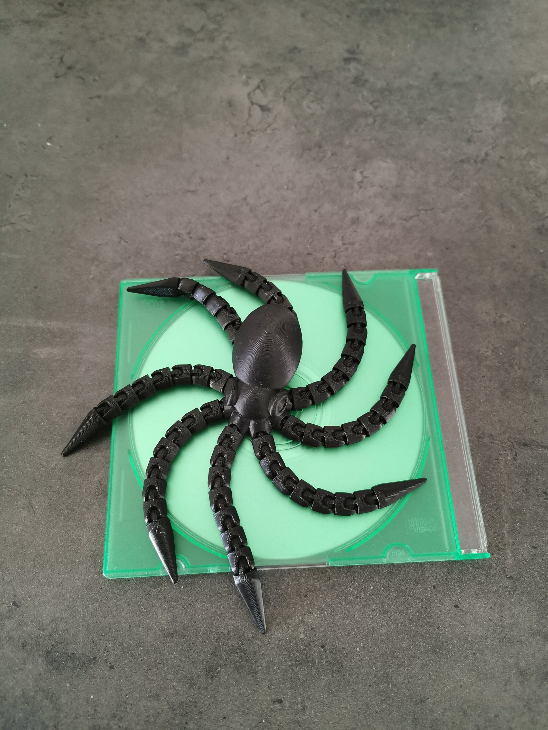 3D Articulated Octopus Marine Decoration in PLA Unique Gift for Sea ...