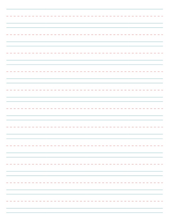 Blank Writing Printables Lined Paper Template Download Printable PDF