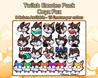 ANIMATED Black Tail Wag Emote for Twitch and Discord, Tail Emote ...