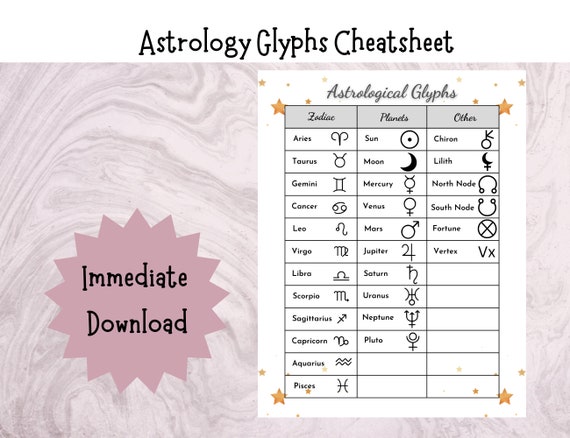 Glyph Chart Javascript