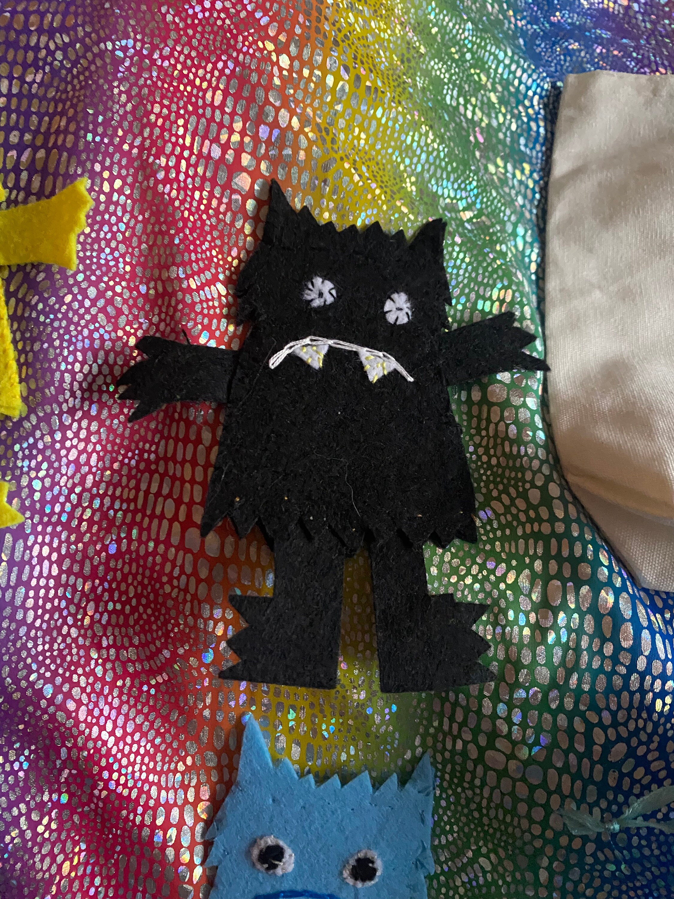 The Colour Monster Handmade Story Sack - Etsy UK