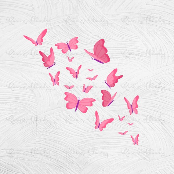 Butterfly SVG Butterfly SVG File Butterfly Cluster SVG - Etsy