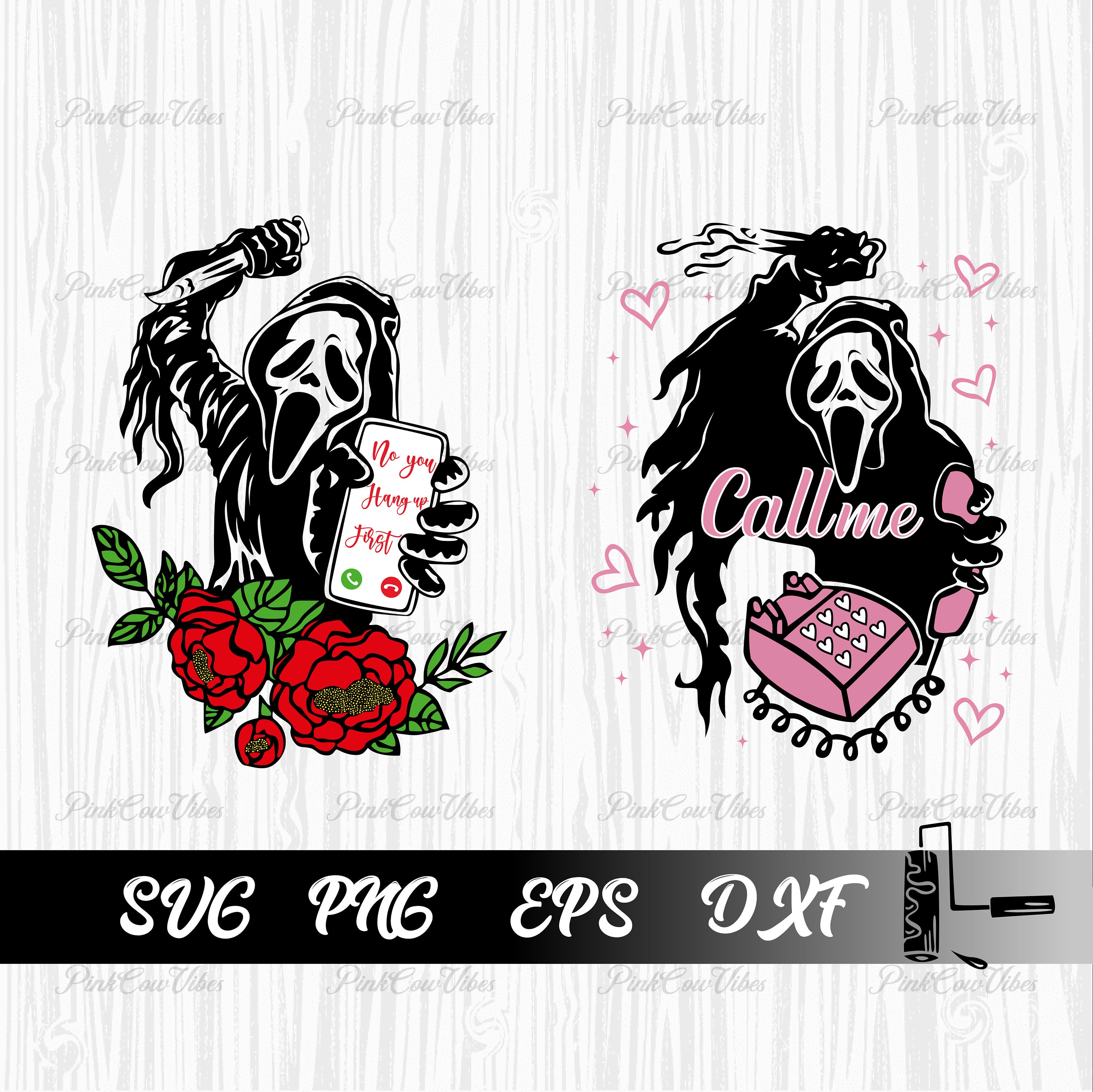 Scream Svg Ghost Face Svg Scream You Hang up SVG Scream Ghost - Etsy