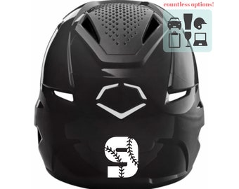 Baseball Vinyl Decal Multiple Colors and Sizes Sports - Etsy