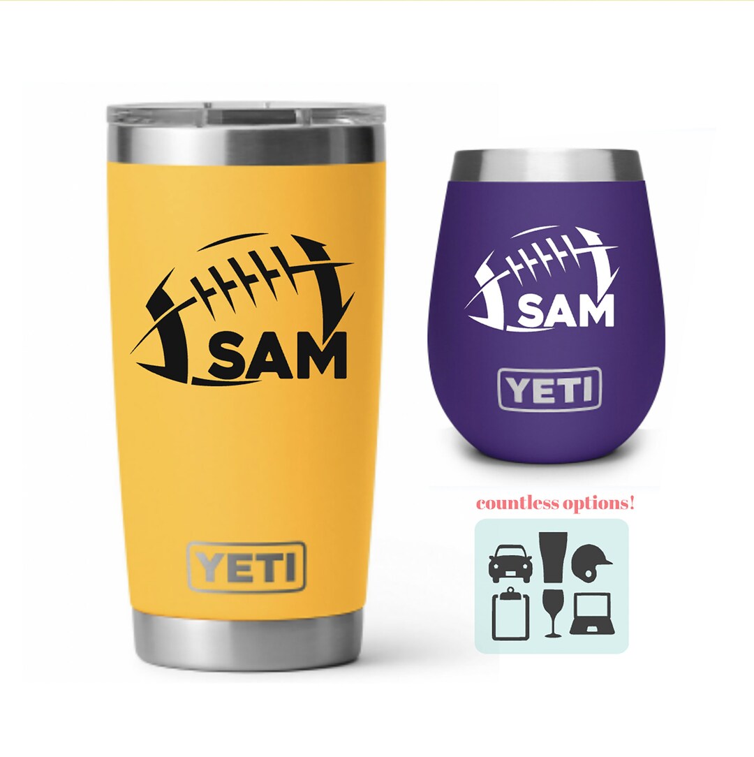 Custom Football Decal / Football Helmet Decal / Football Player Decal ...