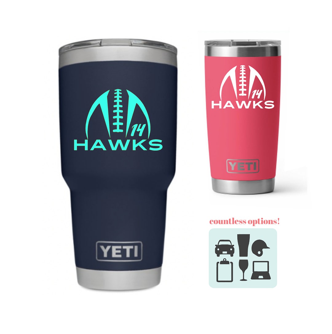 Custom Football Decal / Football Helmet Decal / Football Player Decal ...