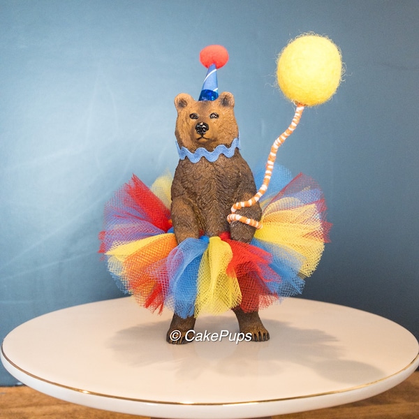 Bear Cake Topper - Etsy