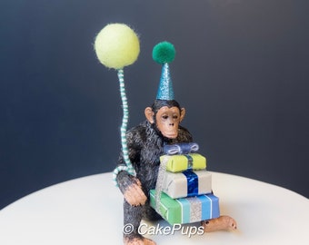 Grizzly Bear Cake Topper Circus Theme Figurines Birthday Party Baby ...