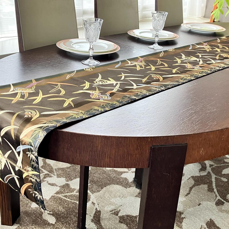 Japanese Table Runner - Etsy