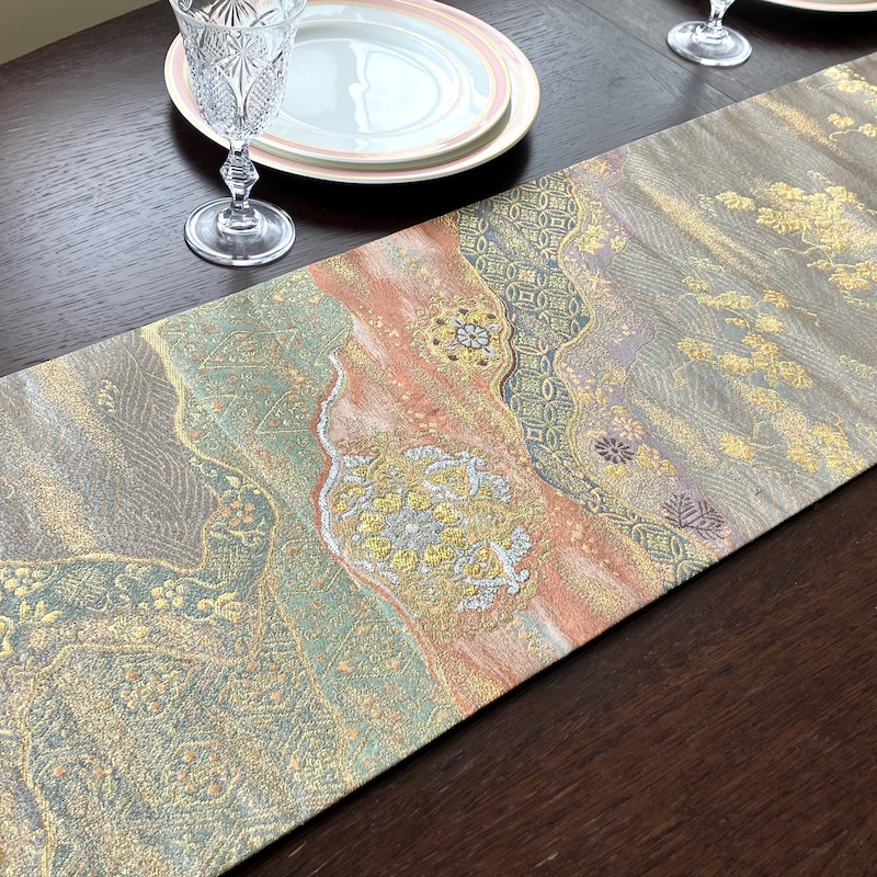 Japanese Table Runner - Etsy