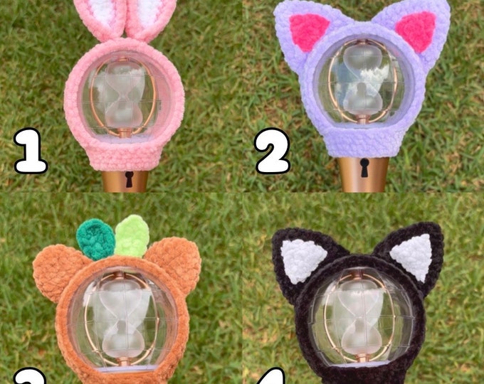 ANITEEZ LIGHTINY Covers | Crochet Lightstick Cover | Ateez K-pop ...
