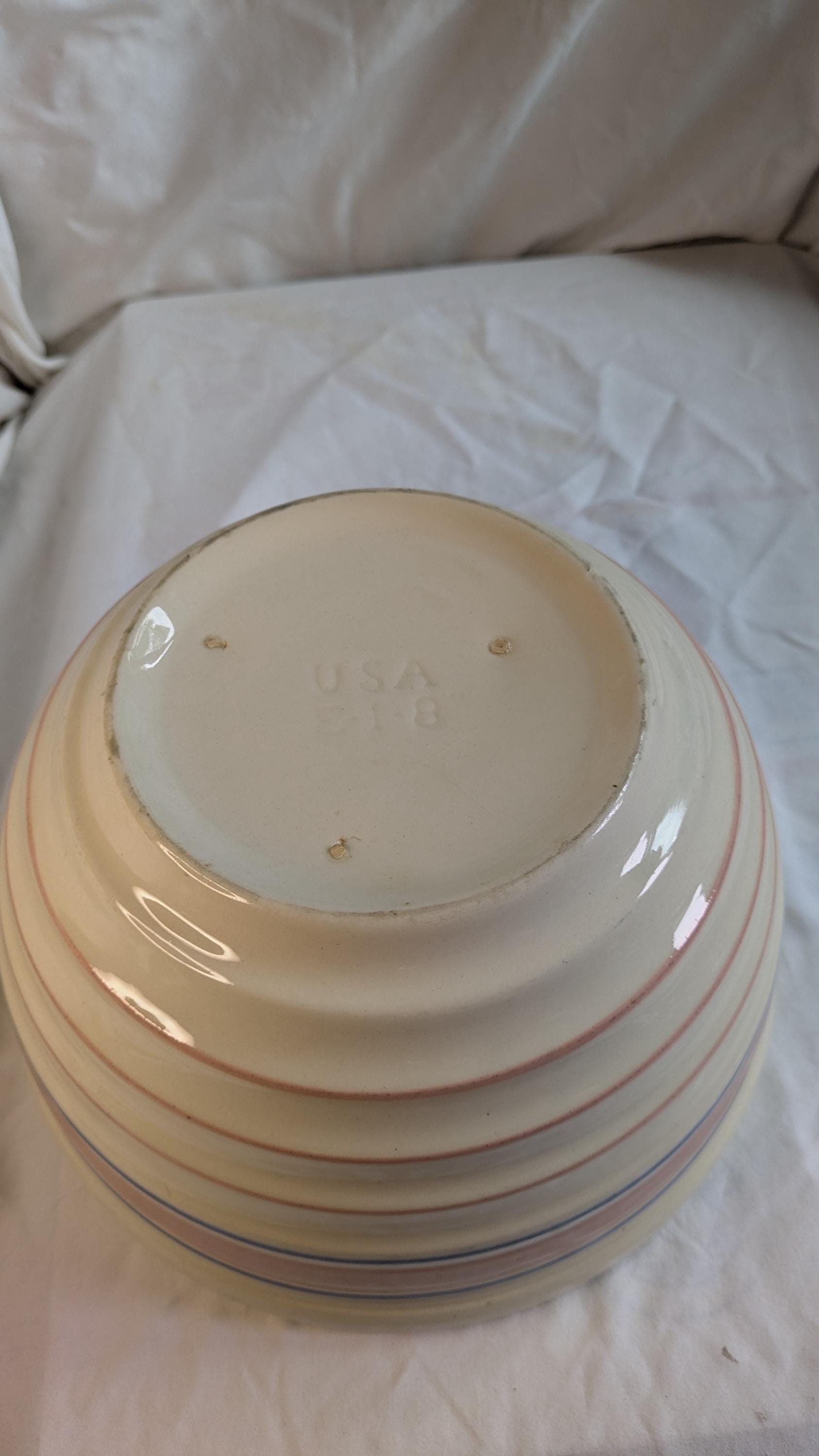 Vintage Mccoy Beehive Farm House Mixing Bowl - Etsy