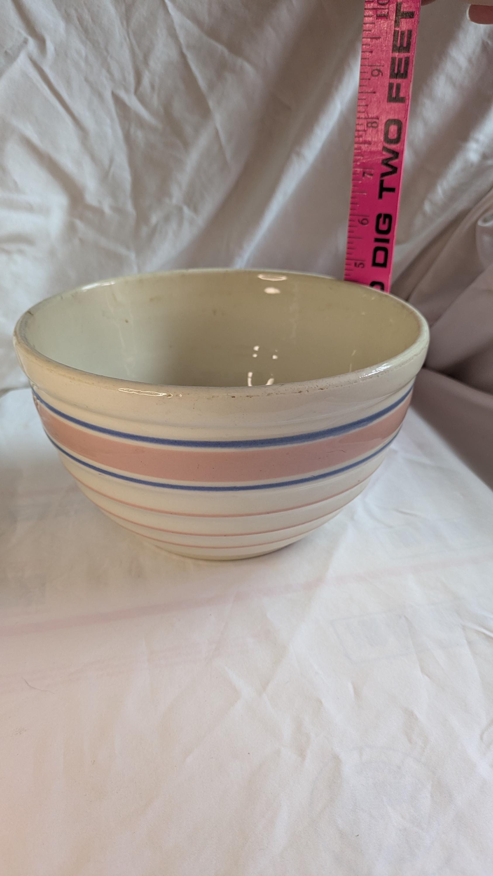 Vintage Mccoy Beehive Farm House Mixing Bowl - Etsy