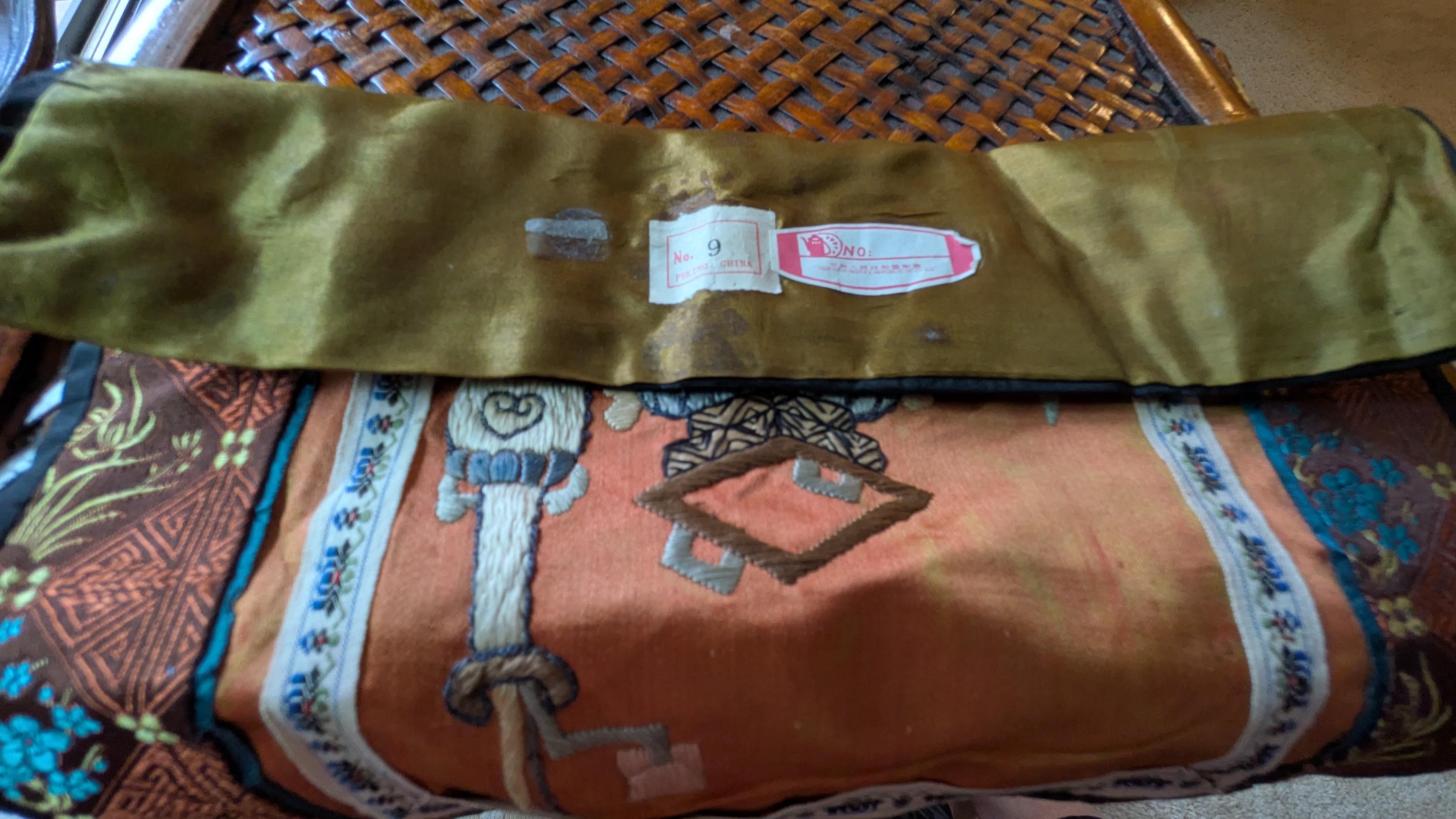 Vintage Chinese Silk Art - Etsy