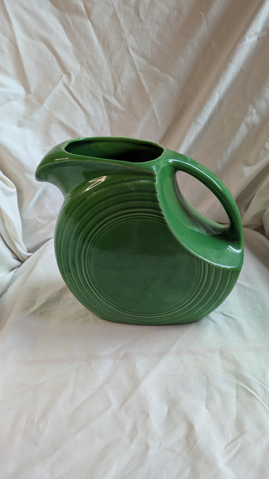 Vintage, Rare, Fiestaware Pitcher in Medium Green 1959-1969 - Etsy
