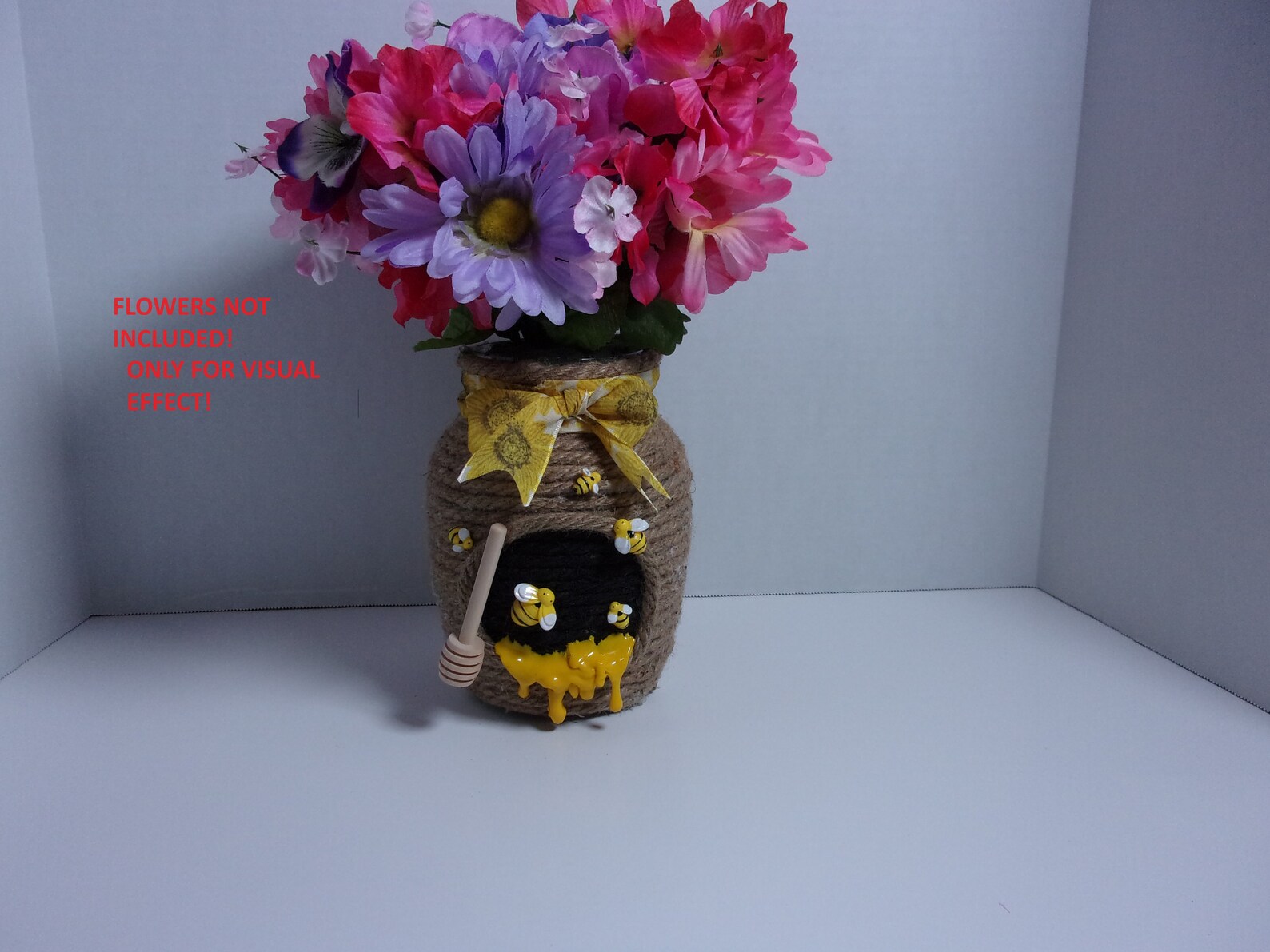 Hand Decorated Beehive Vase - Etsy