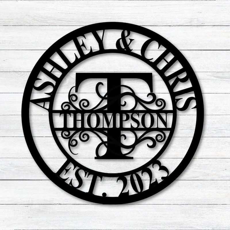 Metal Name Sign - Etsy