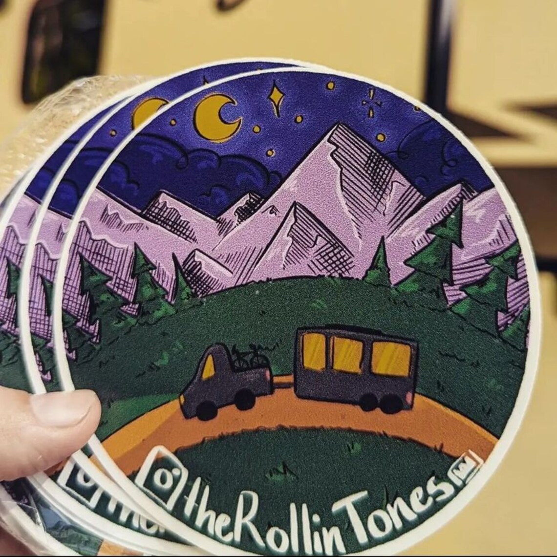 Custom Vinyl Stickers Waterproof Die Cut Stickers Gloss Vinyl Logo ...